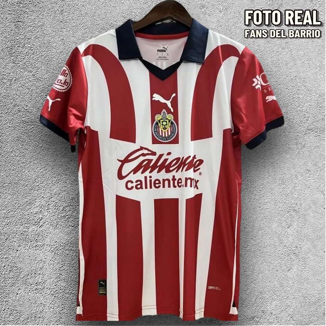 Camiseta Fan Chivas de Guadalajara 2023/24 Local de Hombre (Puma ...
