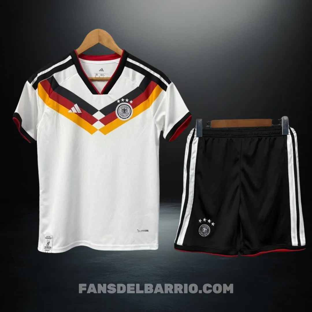 Kit Fan para Niño de la Selección de Alemania 2026 Local – Fans del Barrio